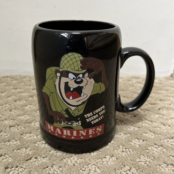 Warner Bros. | Dining | Tasmanian Devil Taz Coffee Cupmug Marines ...